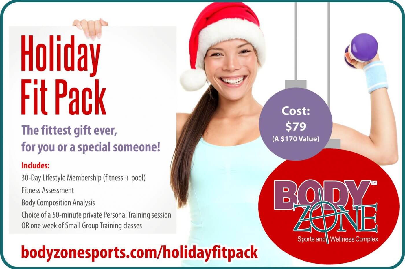 Healthy Holiday Gifting: Holiday Fit Pack - Body Zone Sports and ...